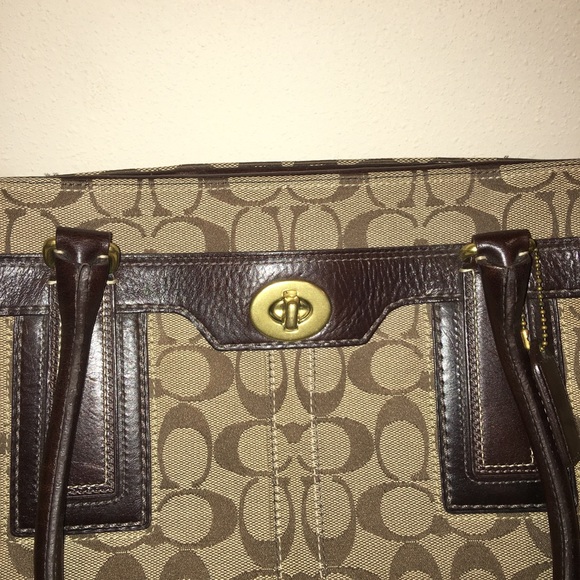 Coach | Bags | Coach Signature Canvas Tote | Poshmark
